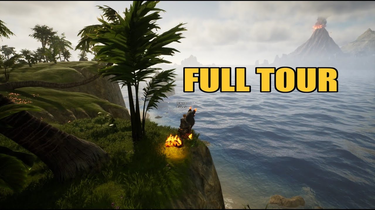 Ashes of Creation | Alpha 1 Map Full Tour | No Commentary - Ashes of ...