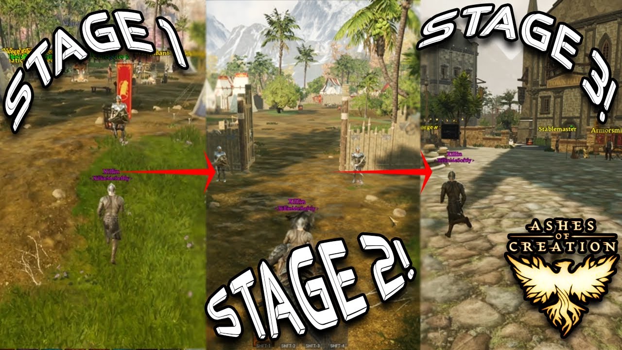 Ashes of Creation: Every Node Level So Far - Ashes of Creation videos