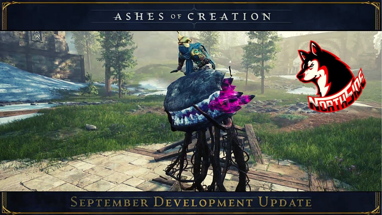Ashes Of Creation - New Flying Mount & Ebon Steed Ingame Footage ...
