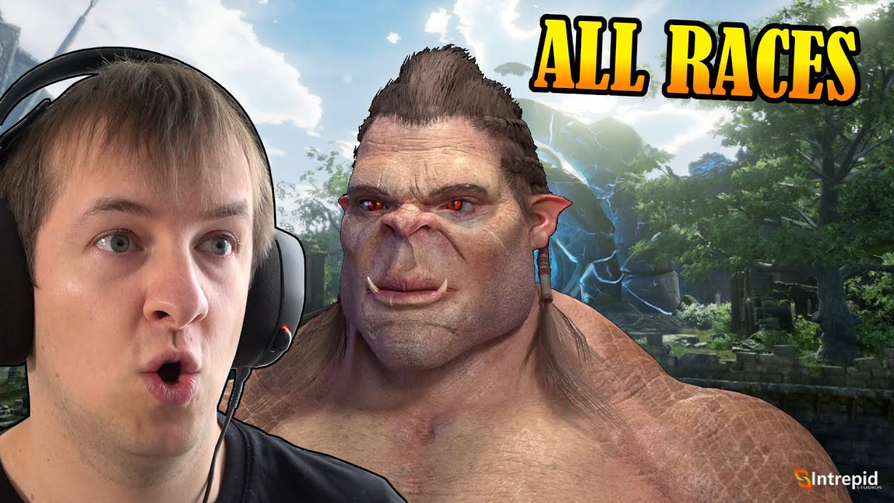 All Playable Races in Ashes of Creation So Far - Ashes of Creation videos