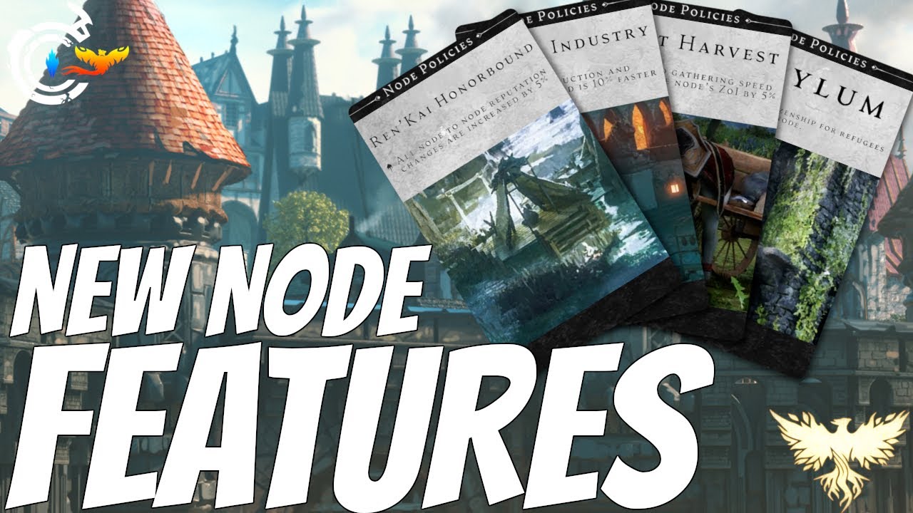 Those NEW Node Features | Ashes of Creation - Ashes of Creation videos