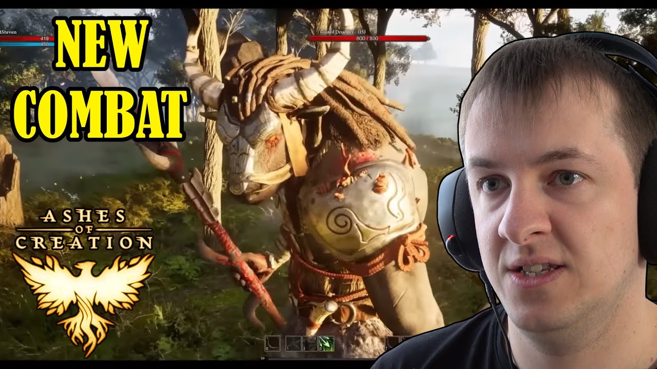 Marcel Reacts to Ashes of Creations EVOLUTION of Combat Will Set NEW ...