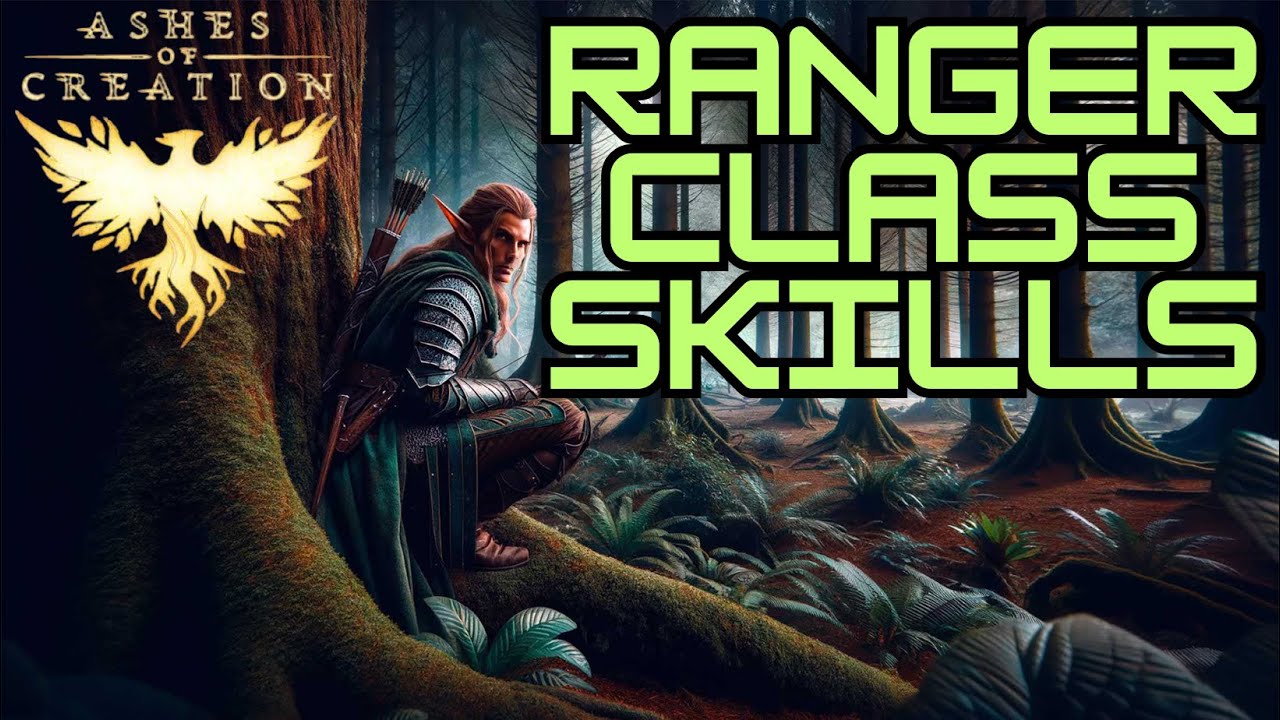 ASHES OF CREATION RANGER CLASS SKILLS - Ashes of Creation videos