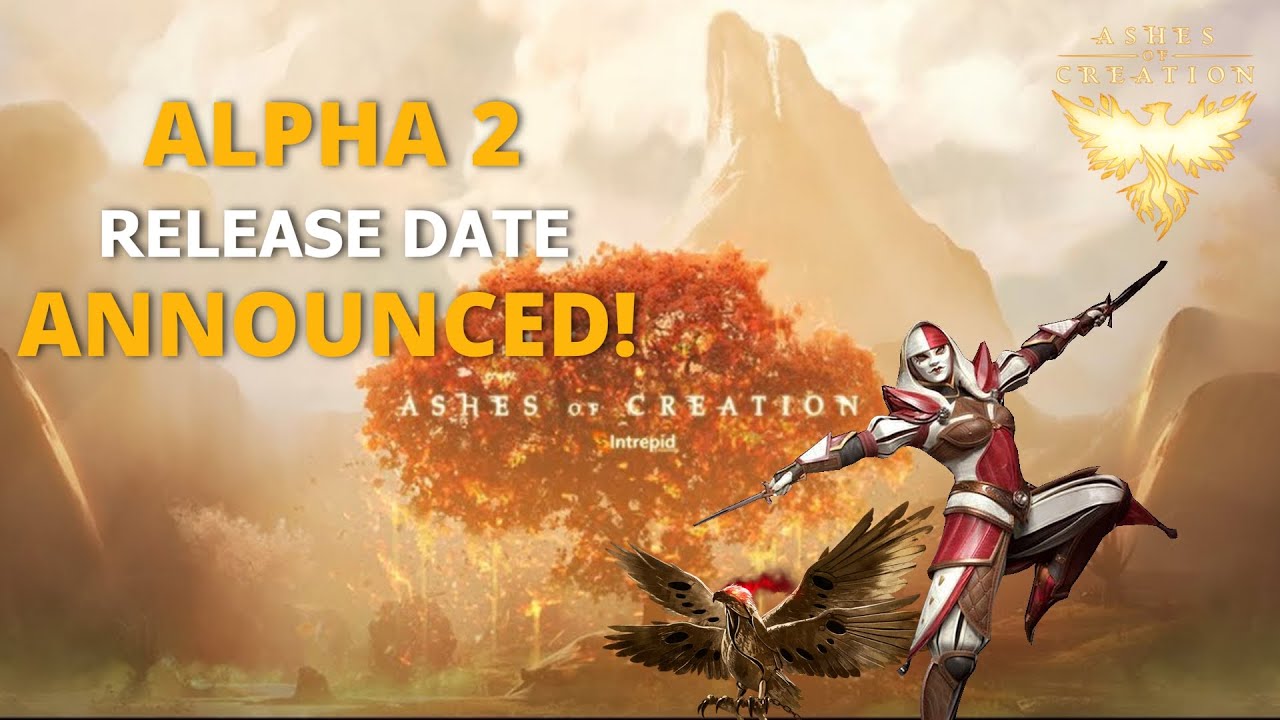 Alpha 2 Release ANNOUNCED!! Ashes of Creation HYPE!! - Ashes of Creation videos