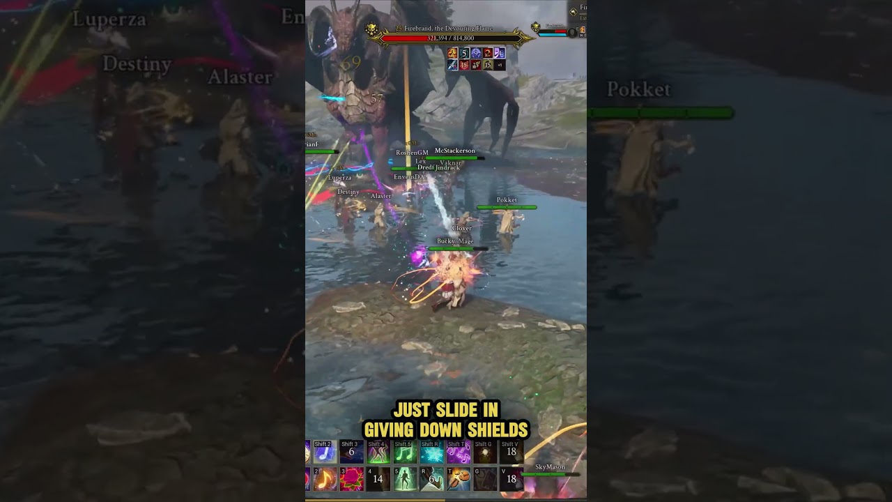 Fighting World Boss Firebrand in Ashes of Creation MMORPG #ashesofcreation #mmo - Ashes of ...