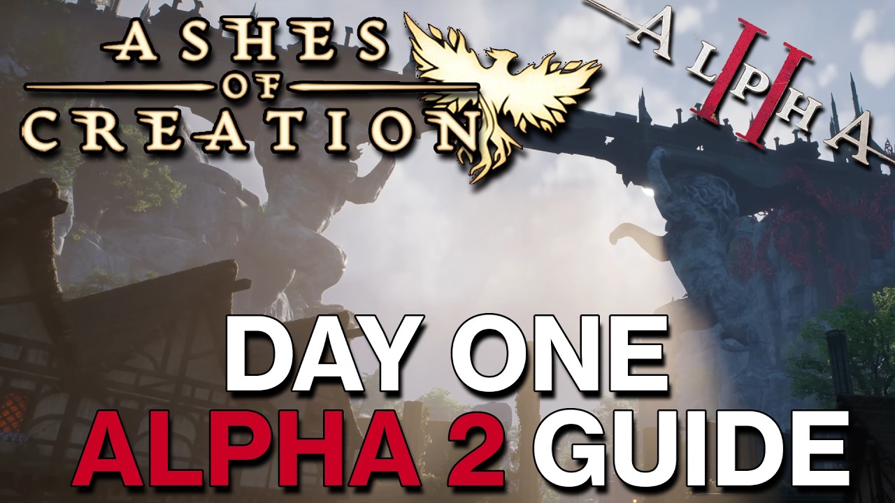 DER ALPHA 2 GUIDE! - ASHES OF CREATION - Ashes of Creation videos