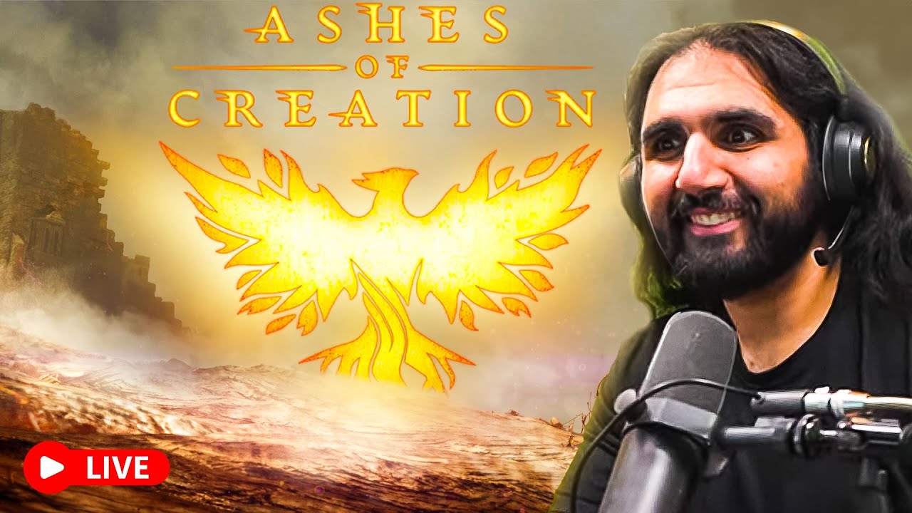 FIRST LOOK at Ashes of Creation Non NDA *ALPHA 2 * | Esfand Live 10/25 ...