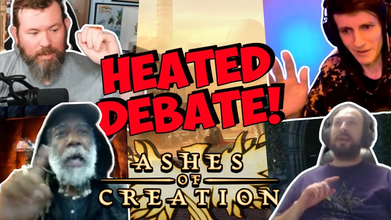 Heated Debate with @TheoryForge | Ashes of Creation MMO | Alpha 2 - Ashes of Creation videos