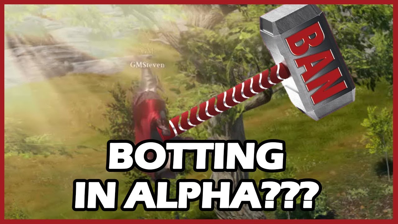 Ashes Of Creation POV - GMSteven vs Botting/Macroing - Ashes of Creation videos