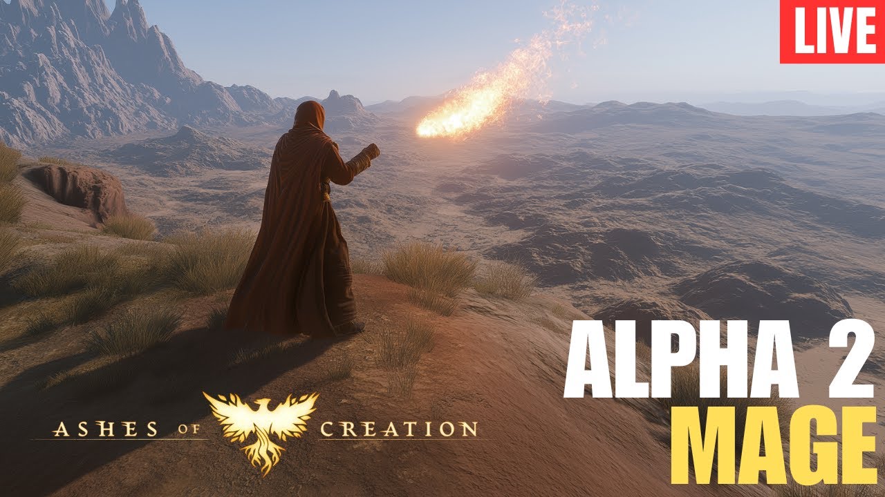 Ashes of Creation 2: Mage Leveling Early Game 5-10 - Ashes of Creation ...