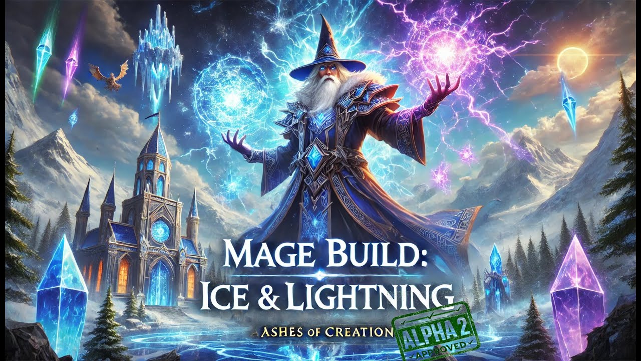 Ashes of Creation - Best Mage Build and Rotation: Ice and Lightning ...