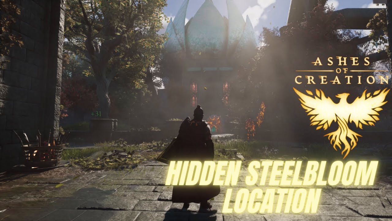 [Ashes of Creation] Hidden Steel Bloom LOCATION! Great Caster Gear Farm ...