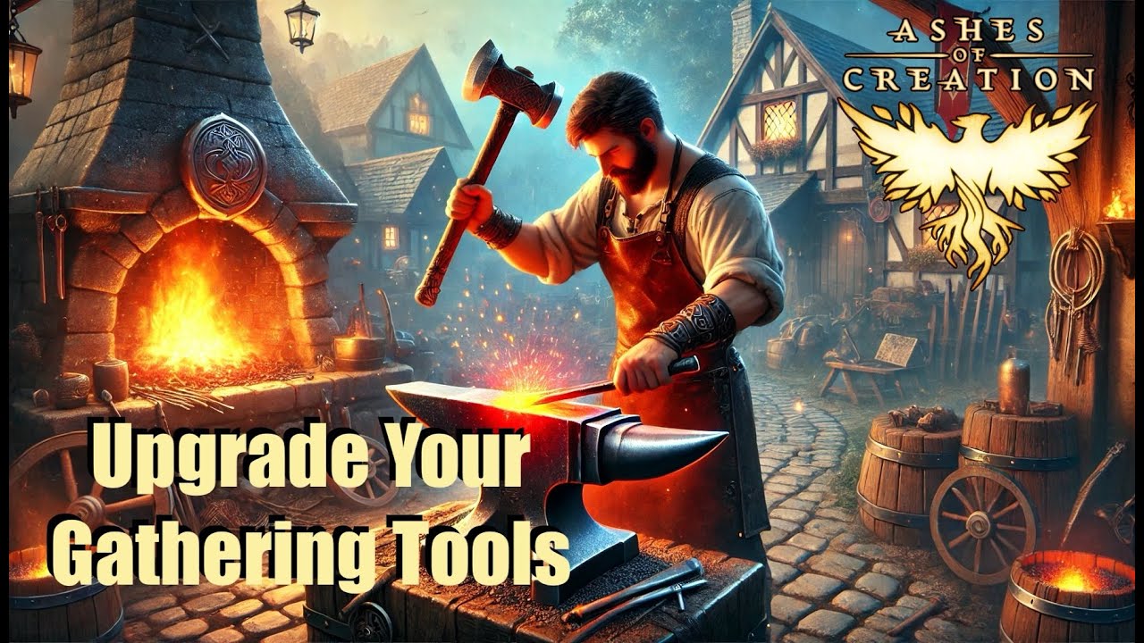 Ashes of Creation - Upgrade Your Gathering Tools - Ashes of Creation videos