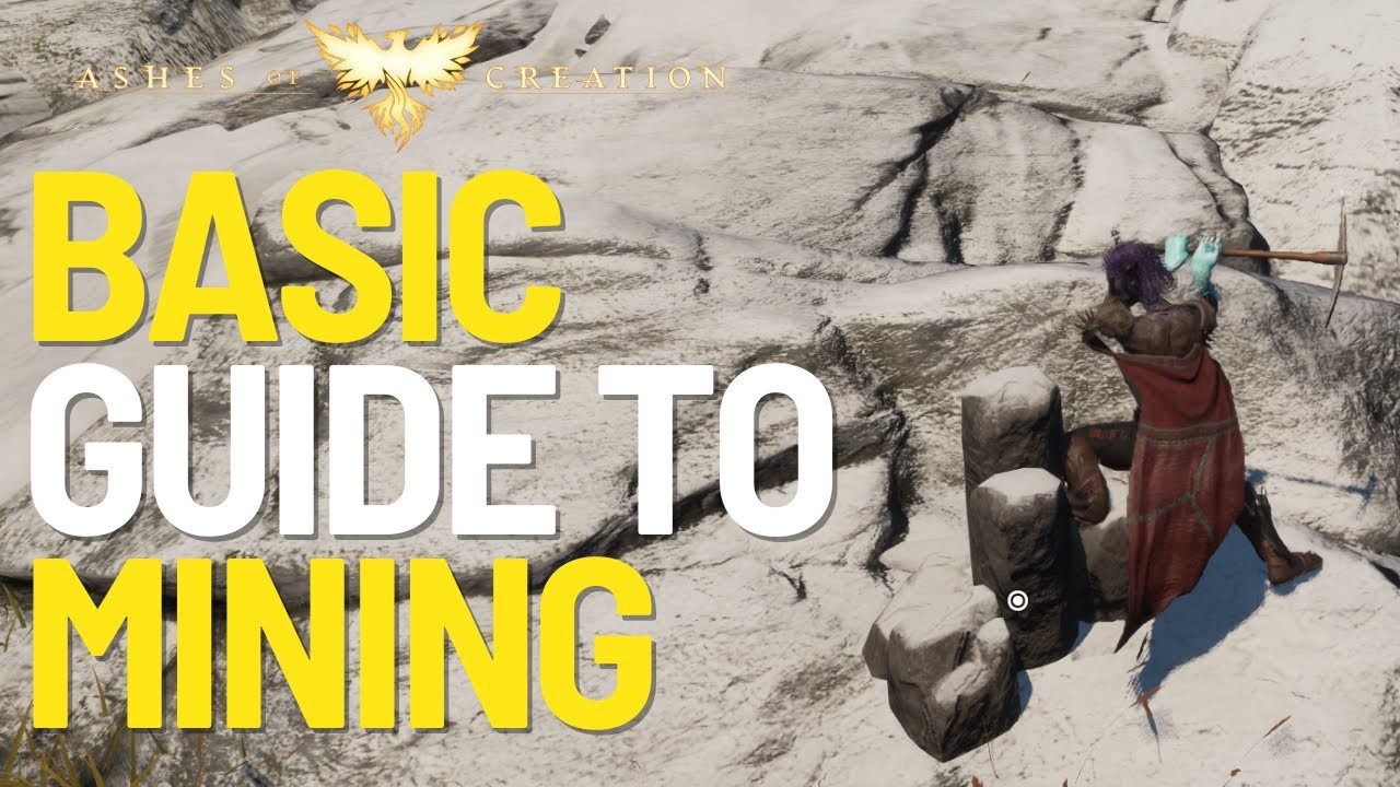 Basic Guide to Mining in Ashes of Creation - Ashes of Creation videos