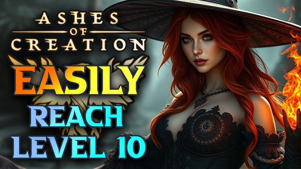 EASIEST Ashes Of Creation Levelling to 10 Guide - Alpha 2 - Ashes of Creation videos