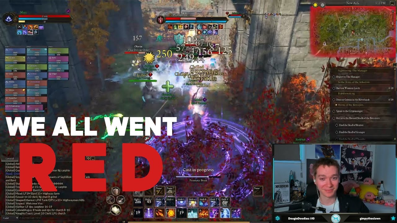 No mercy for corpse looters - Ashes Of Creation Mage PvP - Ashes of ...