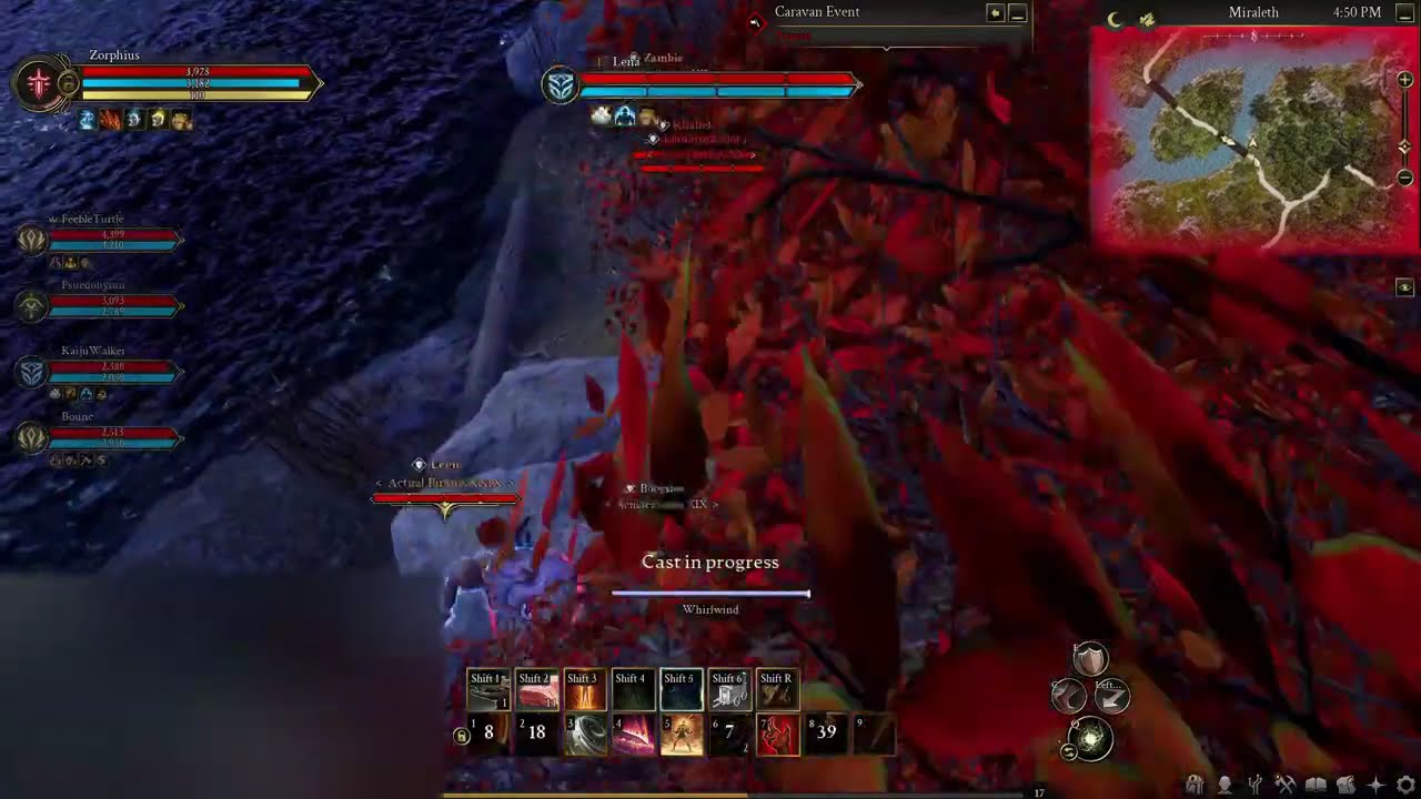 Ashes of Creation: Dynasty vs. Actual Pirates Caravan Raid - Ashes of ...