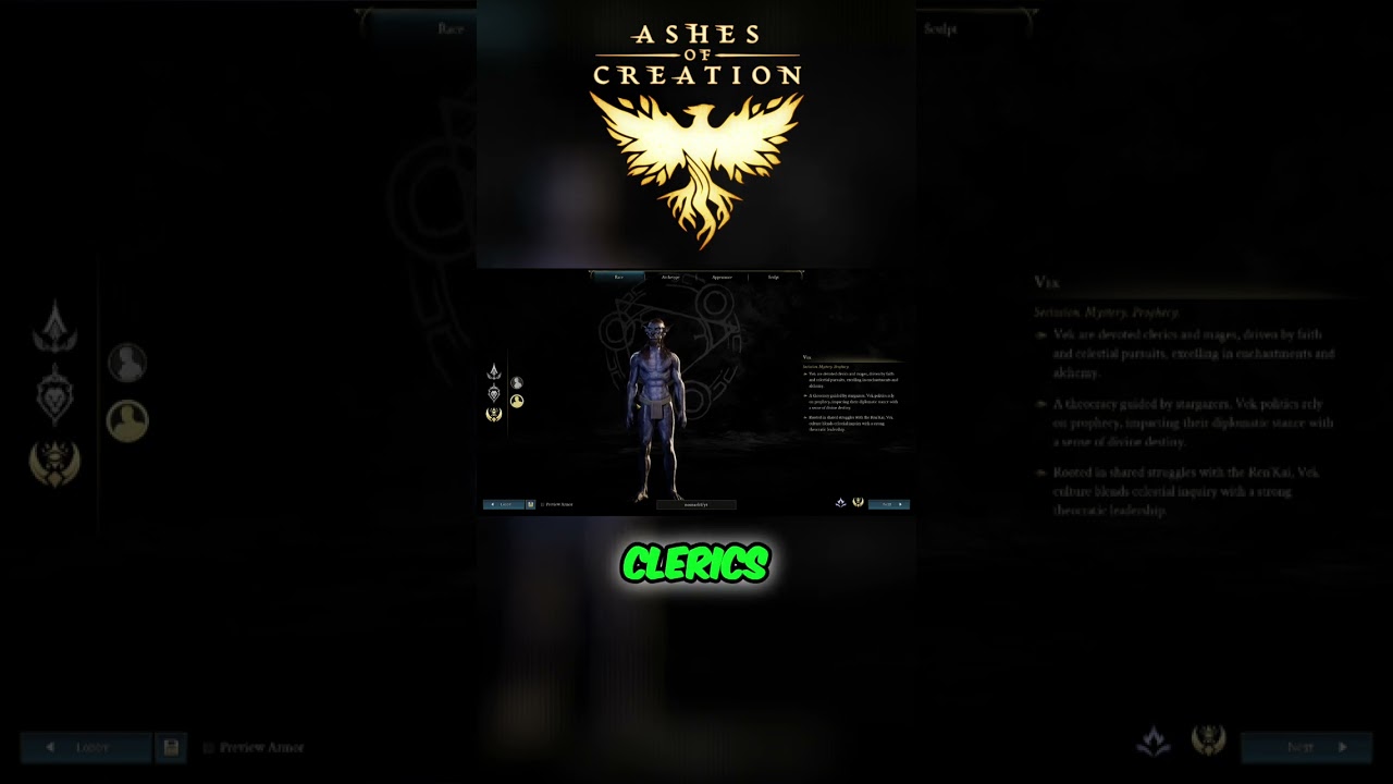 Ashes of Creation: First Look & Character Creation - Ashes of Creation ...