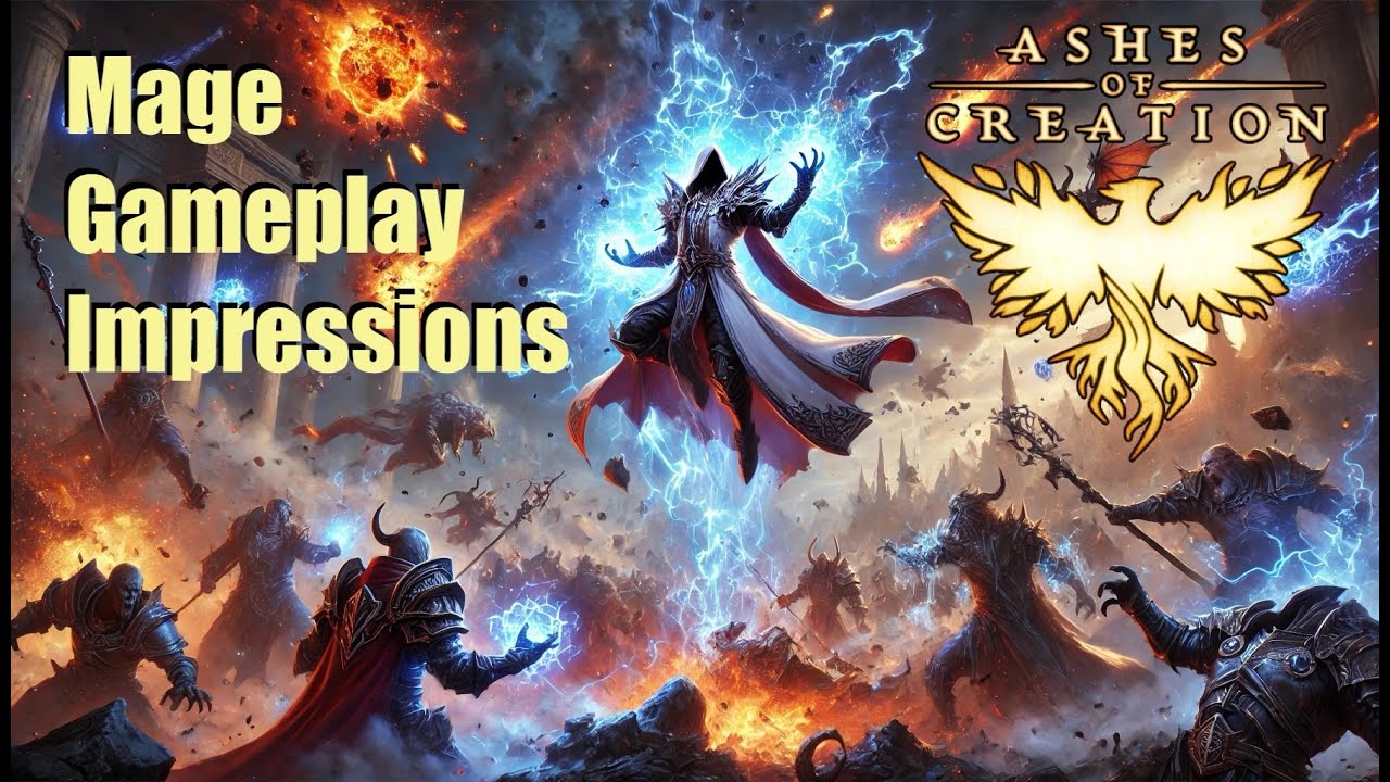 Ashes of Creation - Mage Gameplay Impressions - Alpha 2 Phase 1 - Ashes ...