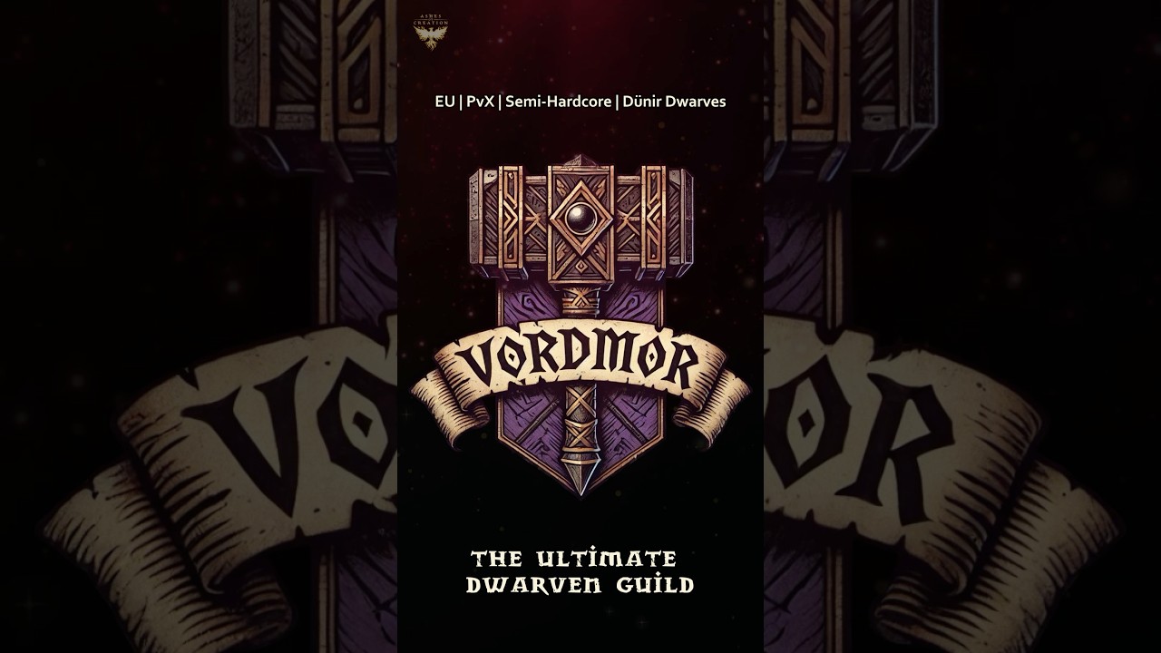 Ashes of Creation | Vordmor | Dwarven Guild - Ashes of Creation videos