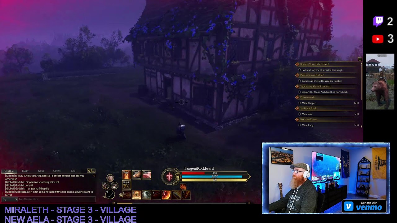 Dunir Dwarf Fighter Lvl 10 - Ashes of Creation #60 - Alpha 2 Phase 2 ...