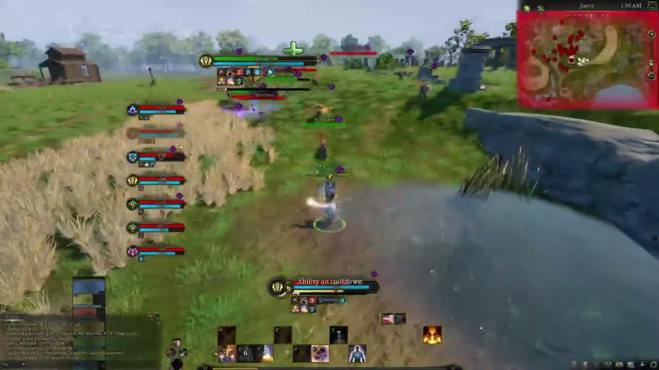 Some Low Level Fights - Ashes of Creation Alpha 2 Cleric PVP - Ashes of ...