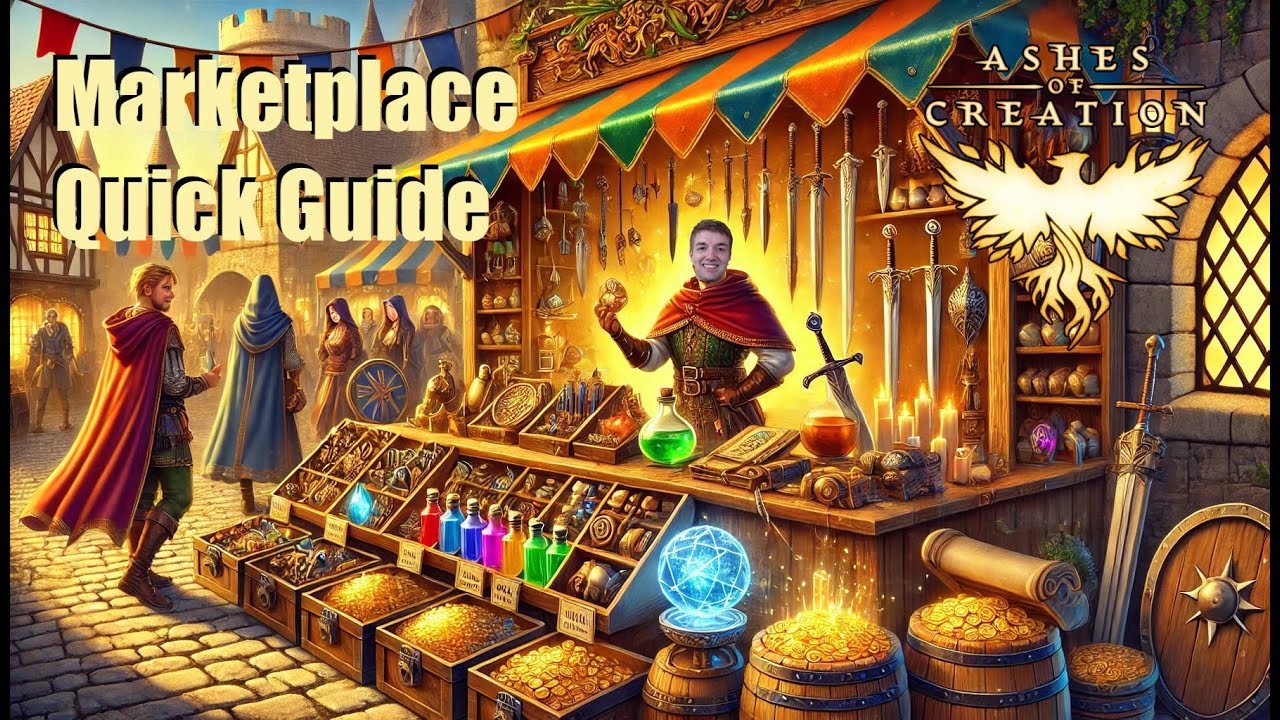 Ashes of Creation - Marketplace Quick Guide (See my updated Ultimate Marketplace Guide) - Ashes ...