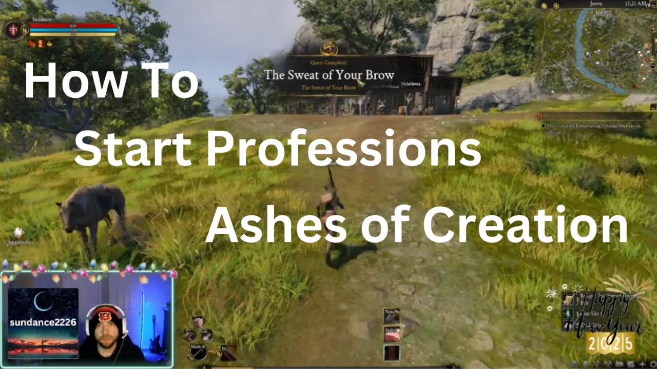 How To Start Professions In Ashes of Creation - Ashes of Creation videos